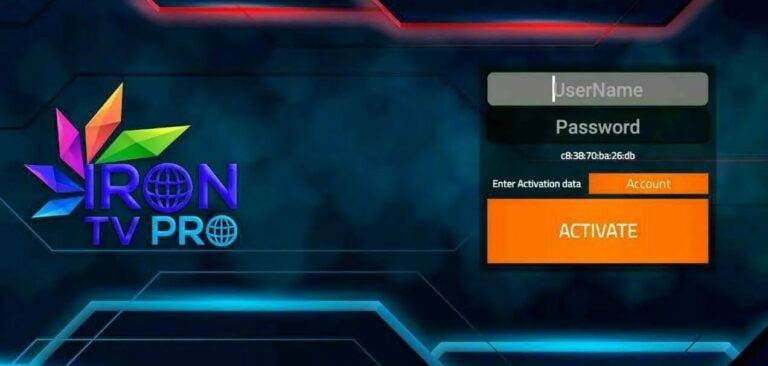 Iron Iptv pro Abonnement 12 Mois - Code Iptv France | IPTV PRO 2